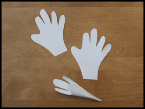 Easter Lily Handprint Craft – We Love, Teach, Grow